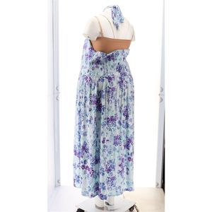 Jason Wu | Dresses | J Jason Wu Halter Maxi Dress Hydrangea A397655c ...